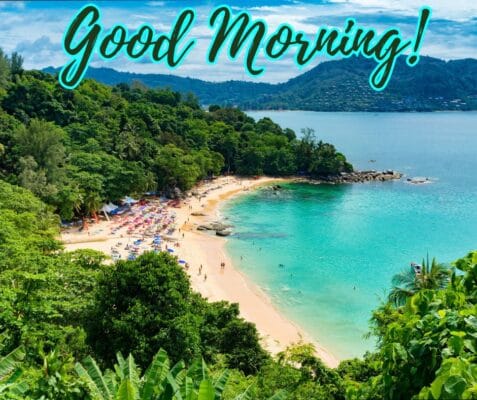 Wake Up To Waves—These Beach Good Morning Sea Images Are Pure Therapy🌊
