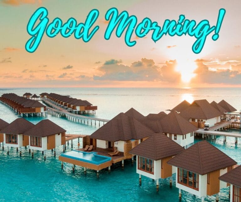 Wake Up To Waves—These Beach Good Morning Sea Images Are Pure Therapy🌊