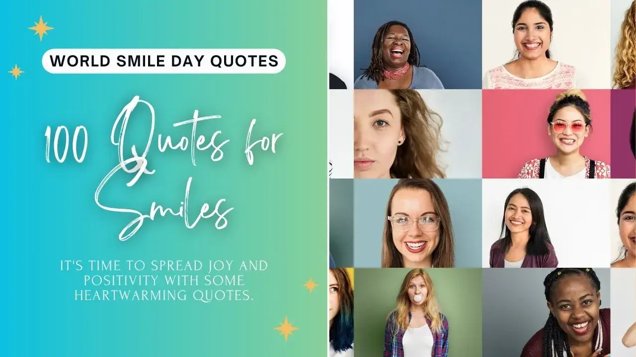 100+ World Smile Day Quotes 2025 | Spread Happiness & Positivity