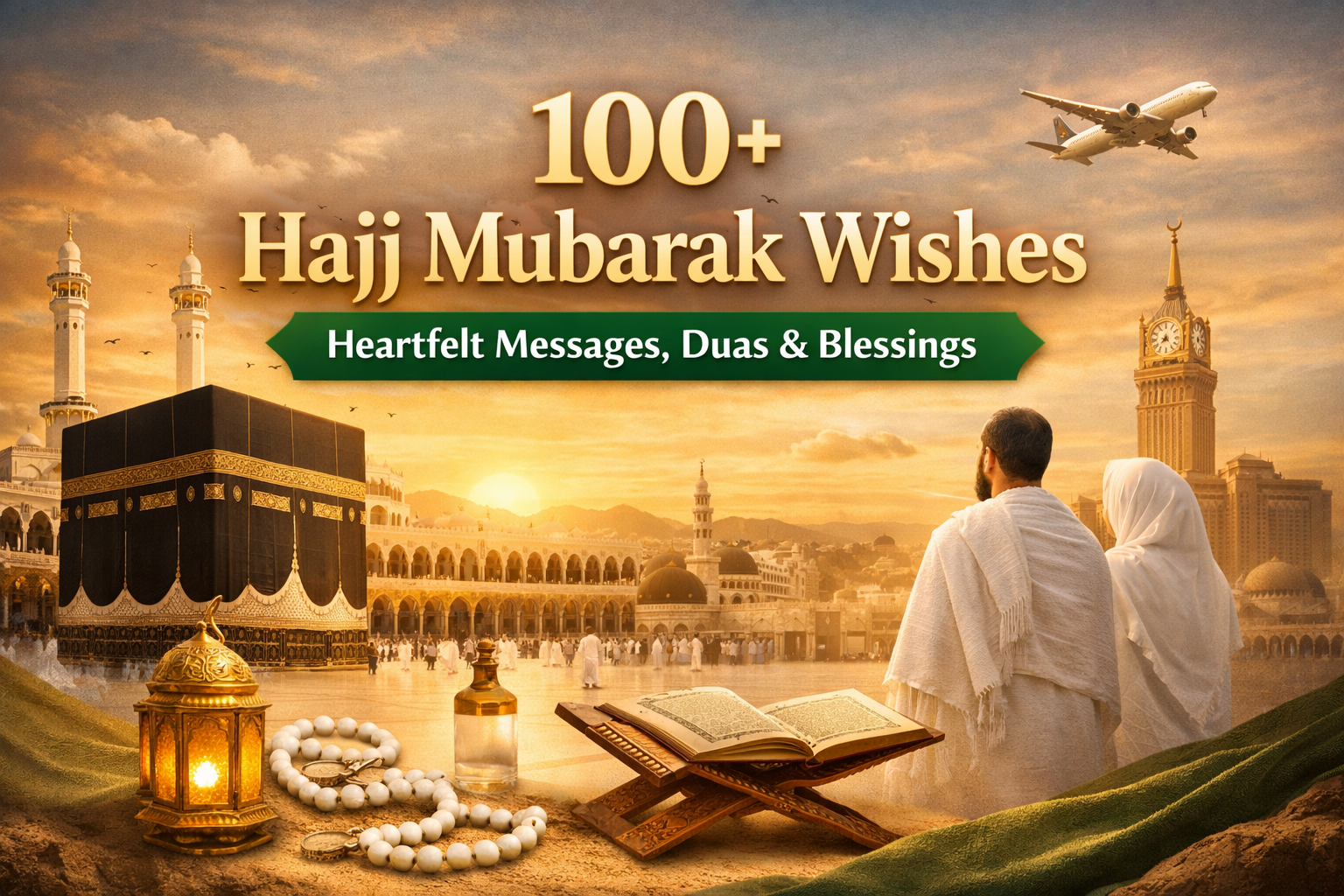 100+ Hajj Mubarak Wishes, Duas & Heartfelt Messages